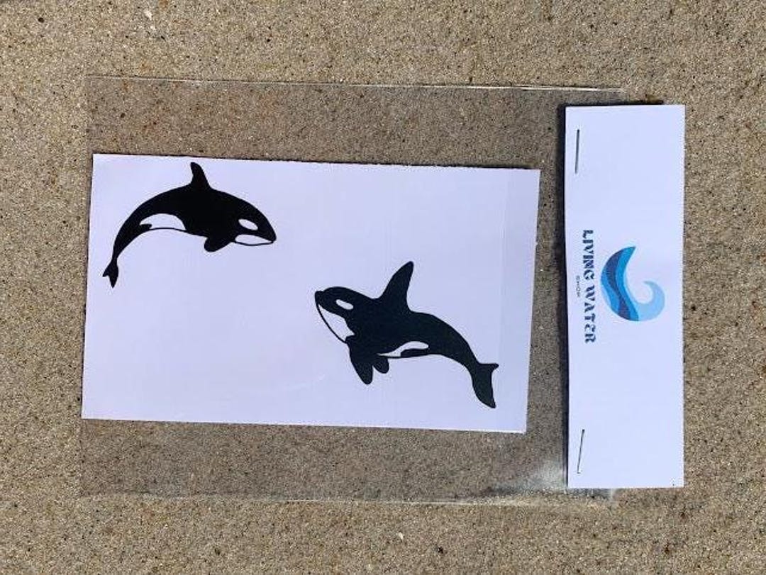 Orca Decal - Etsy
