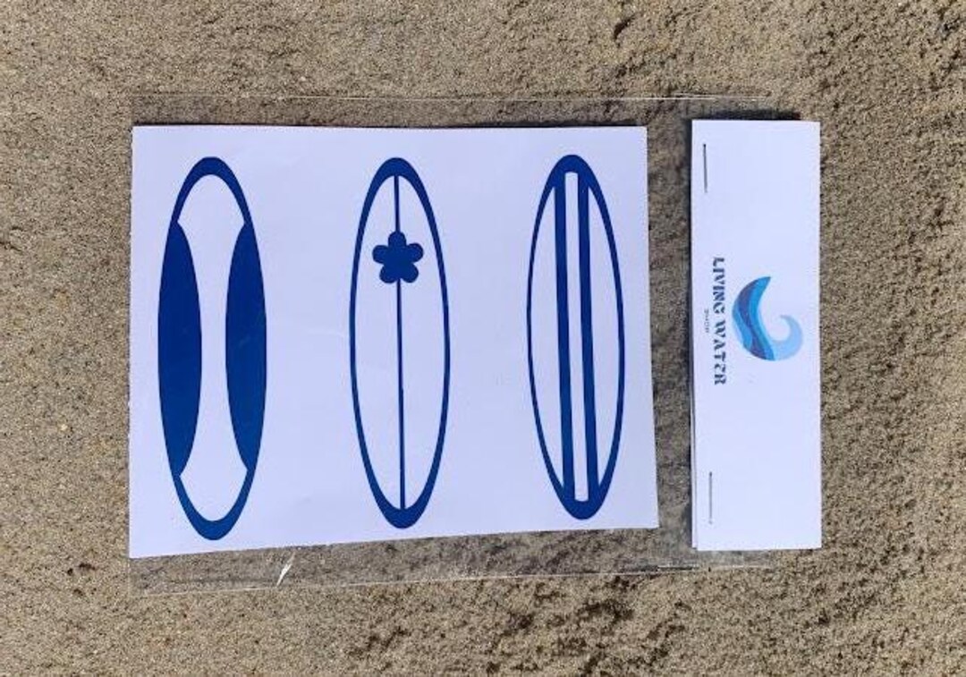 Surfboard Decals - Etsy