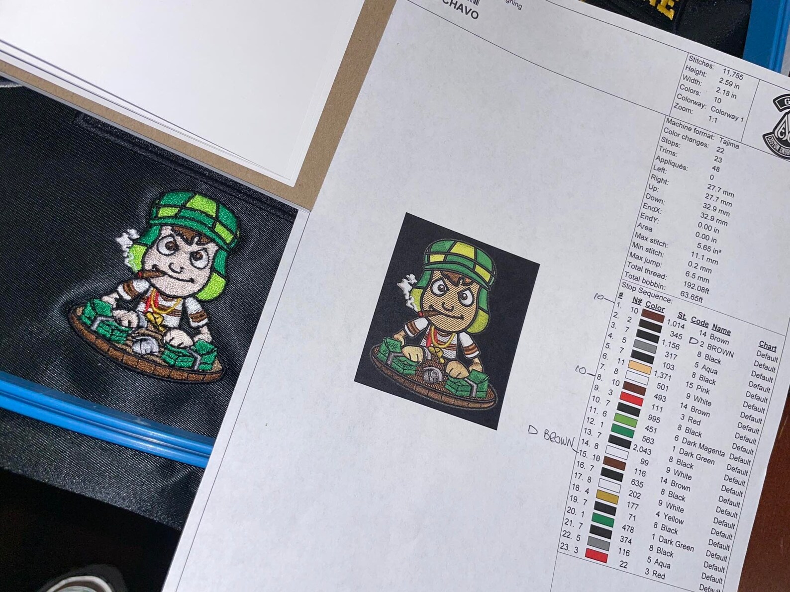 El Chavo Embroidery Machine Design - Etsy
