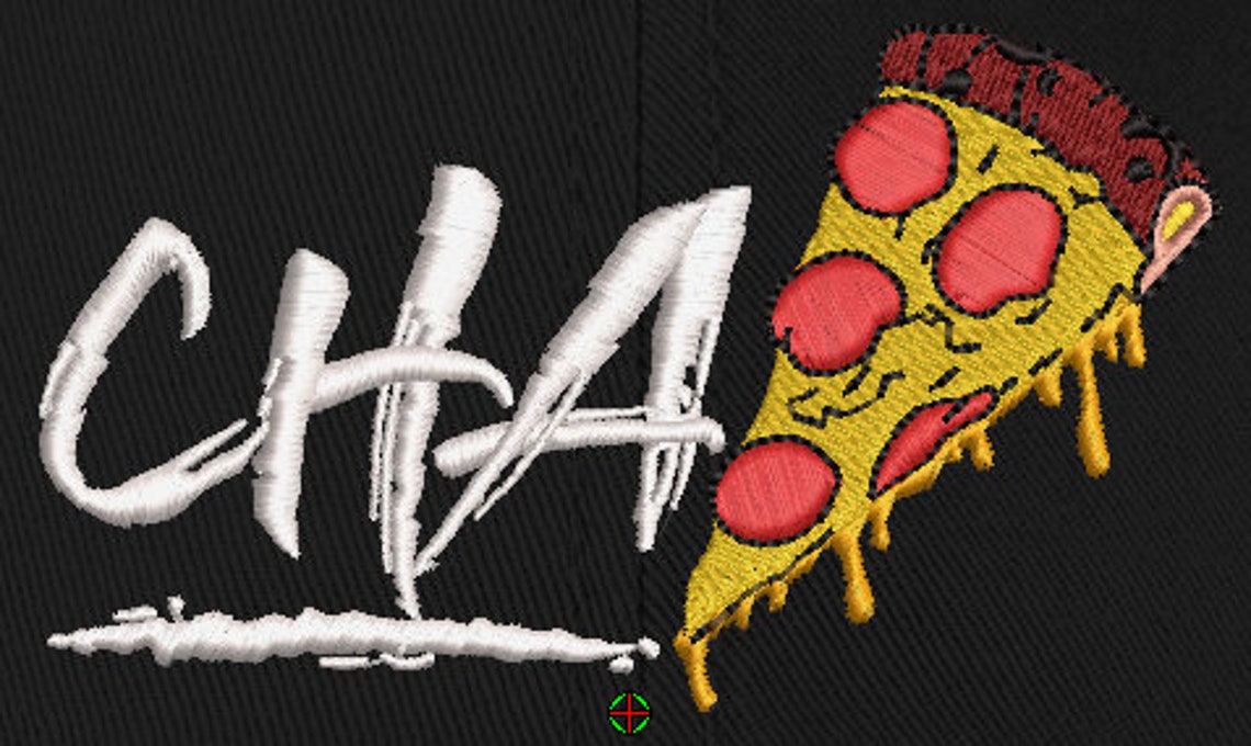 Chapizza Embroidery File Barudan Tajima Zsk - Etsy