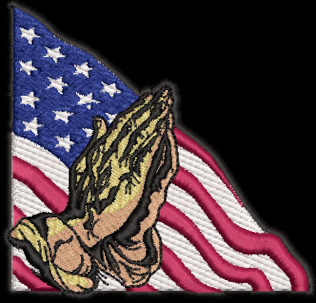 Praying Hands Embroidery Design - Etsy