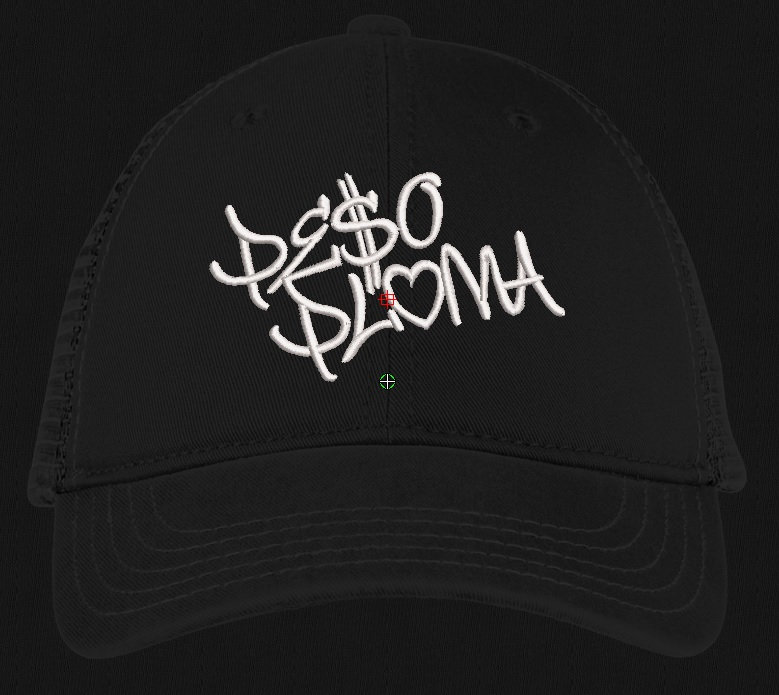 Peso Pluma Embroidery Design for Caps - Etsy