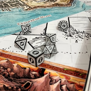 BG Descent Into Avernus Full-size Map Prints on Poster Paper or Cotton ...