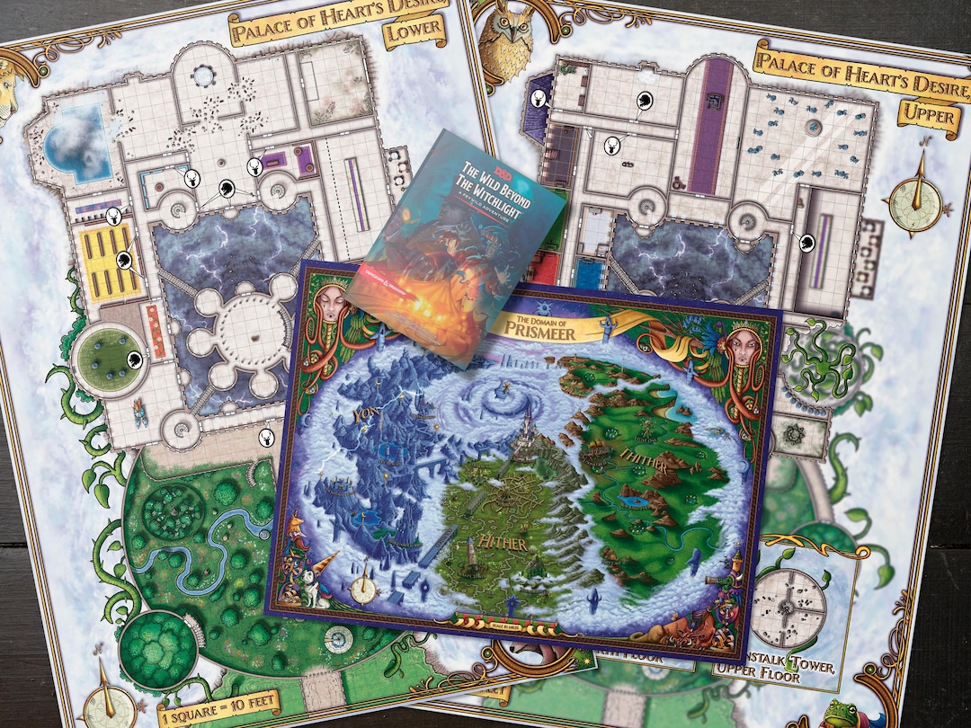 Select Battlemaps From the Wild of the Witchlight Carnival Adventure ...
