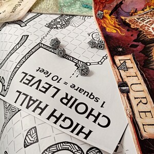 BG Descent Into Avernus Full-size Map Prints on Poster Paper or Cotton ...