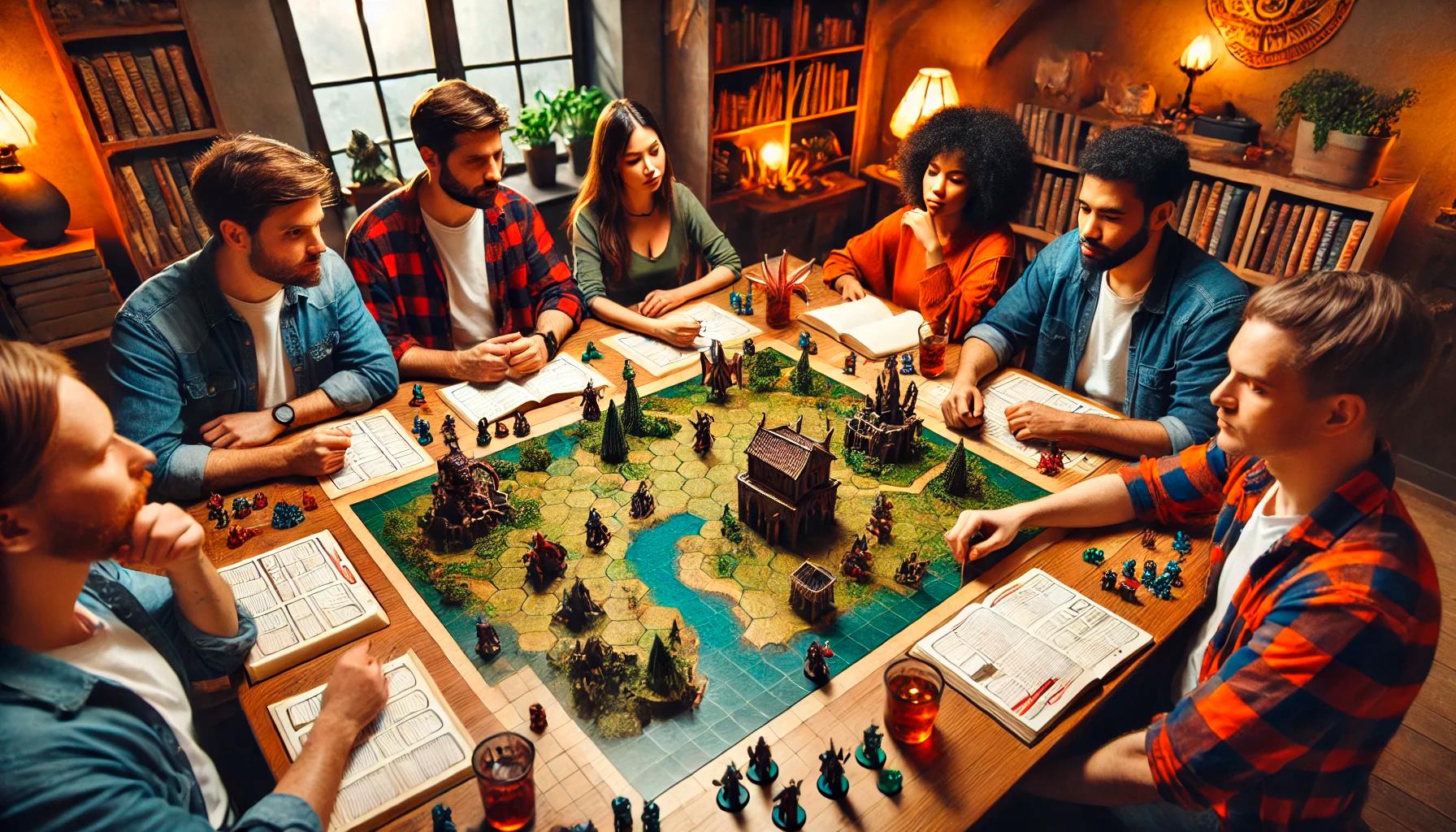 Custom TTRPG Fantasy Map Canvas Print - Premium Quality Battlemap Print ...