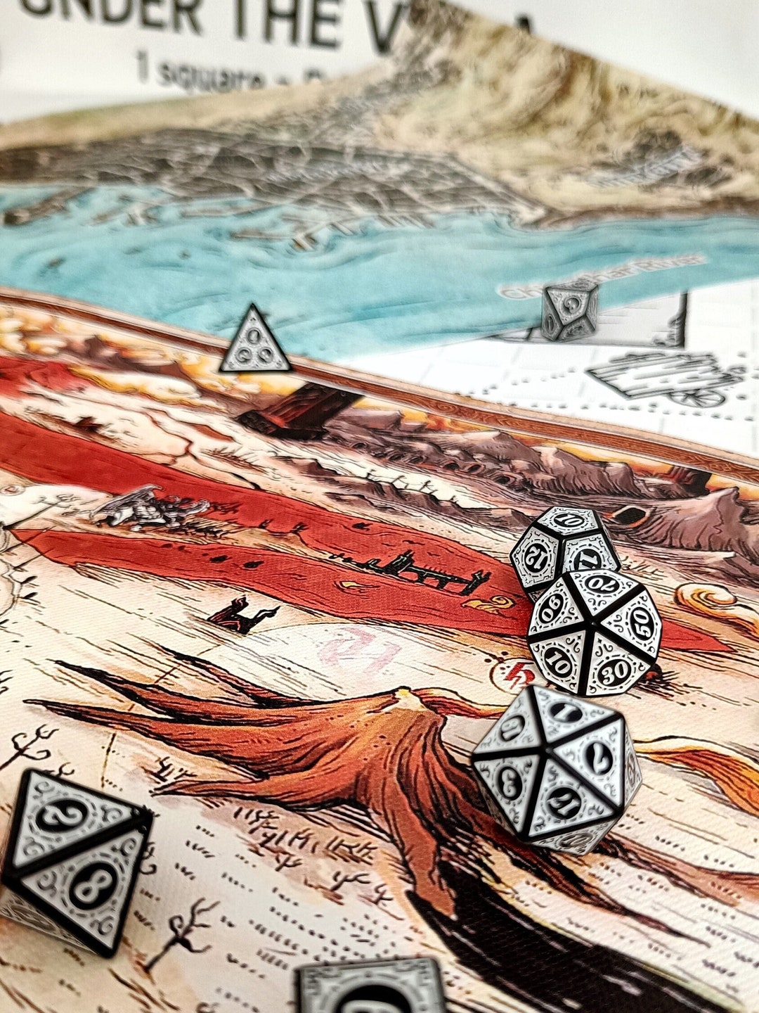 BG Descent Into Avernus Full-size Map Prints on Poster Paper or Cotton ...