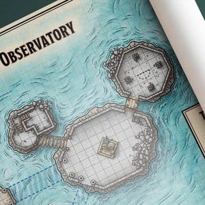 Dragons of Stormwreck Isle Battle Maps – 5 Full-size 1" Inch Grid Maps ...