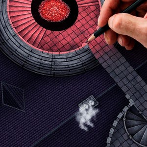 Castle Ravenloft Full-size 1 Inch Grid Map Bundle High Quality ...