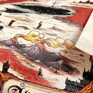 BG Descent Into Avernus Full-size Map Prints on Poster Paper or Cotton ...