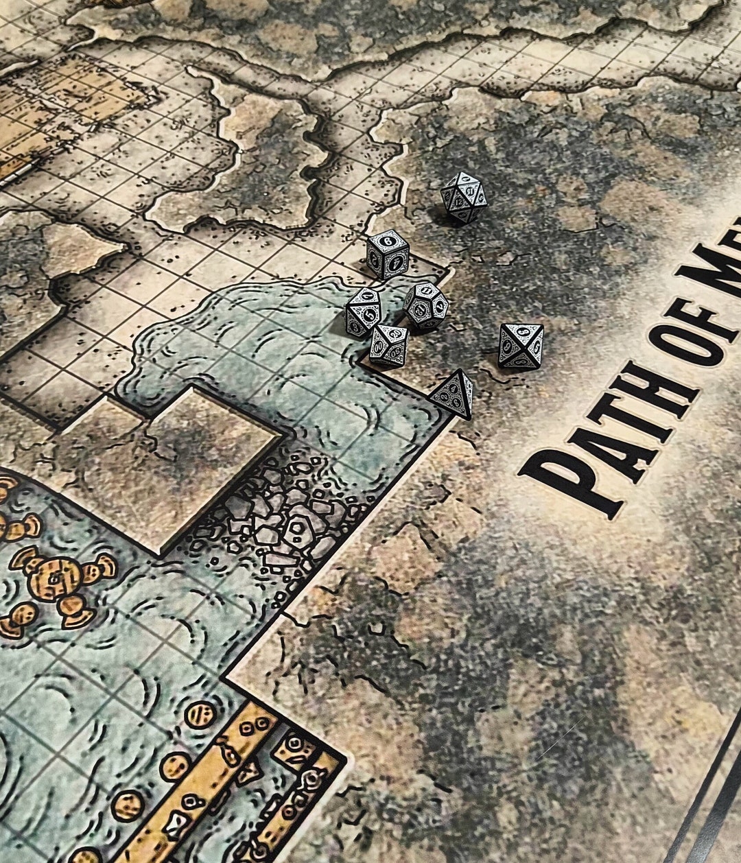 Sotdq Individual Battlemap Print on Thick Poster Paper or Heavy Cotton ...