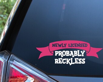 New Driver Sticker - Etsy