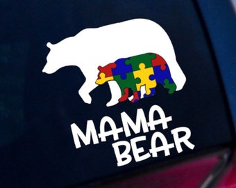 Autism Mama Car Decal - Etsy