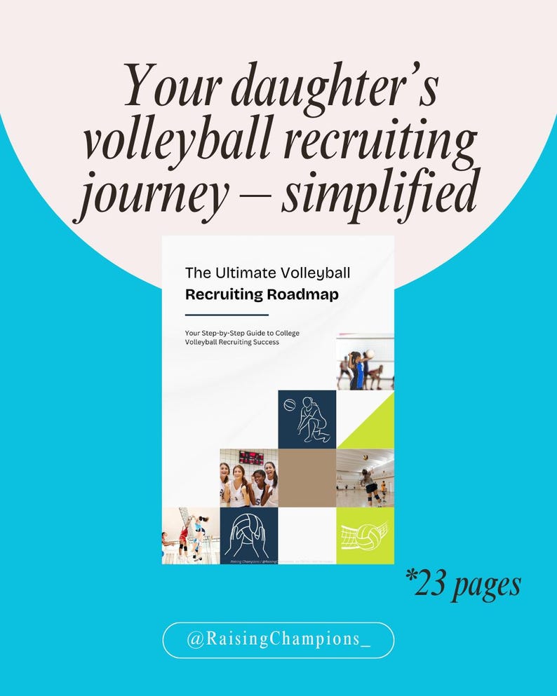 Volleyball Recruiting Guide | College Volleyball Roadmap for Parents ...