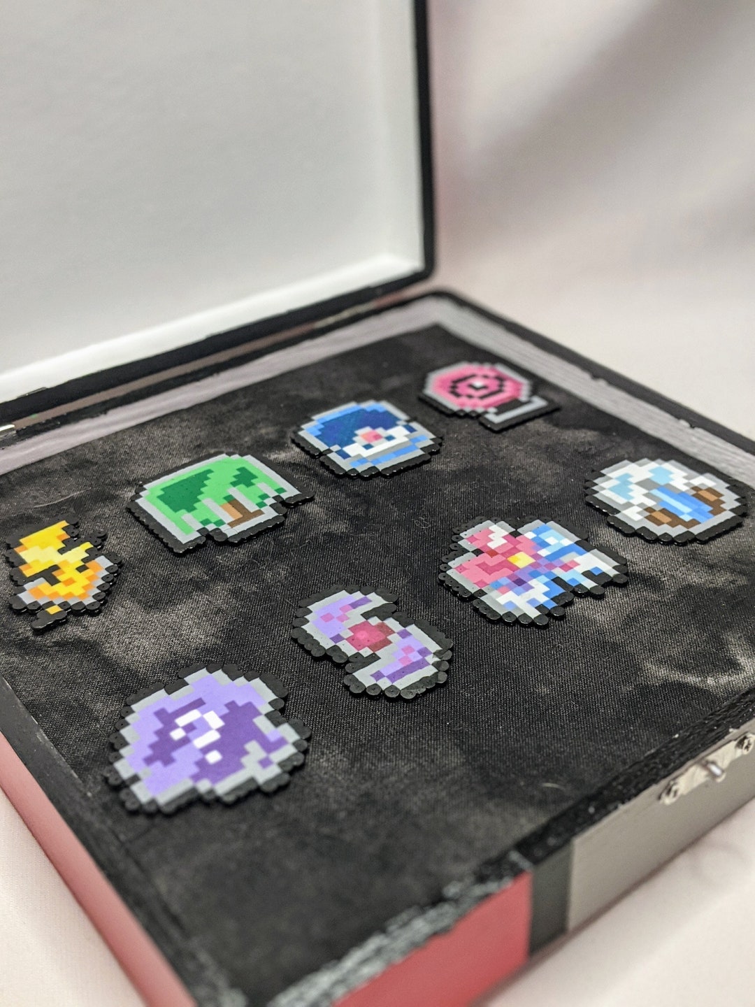 Pin Set Mini Fuse Bead Gym Badges Toro League - Etsy