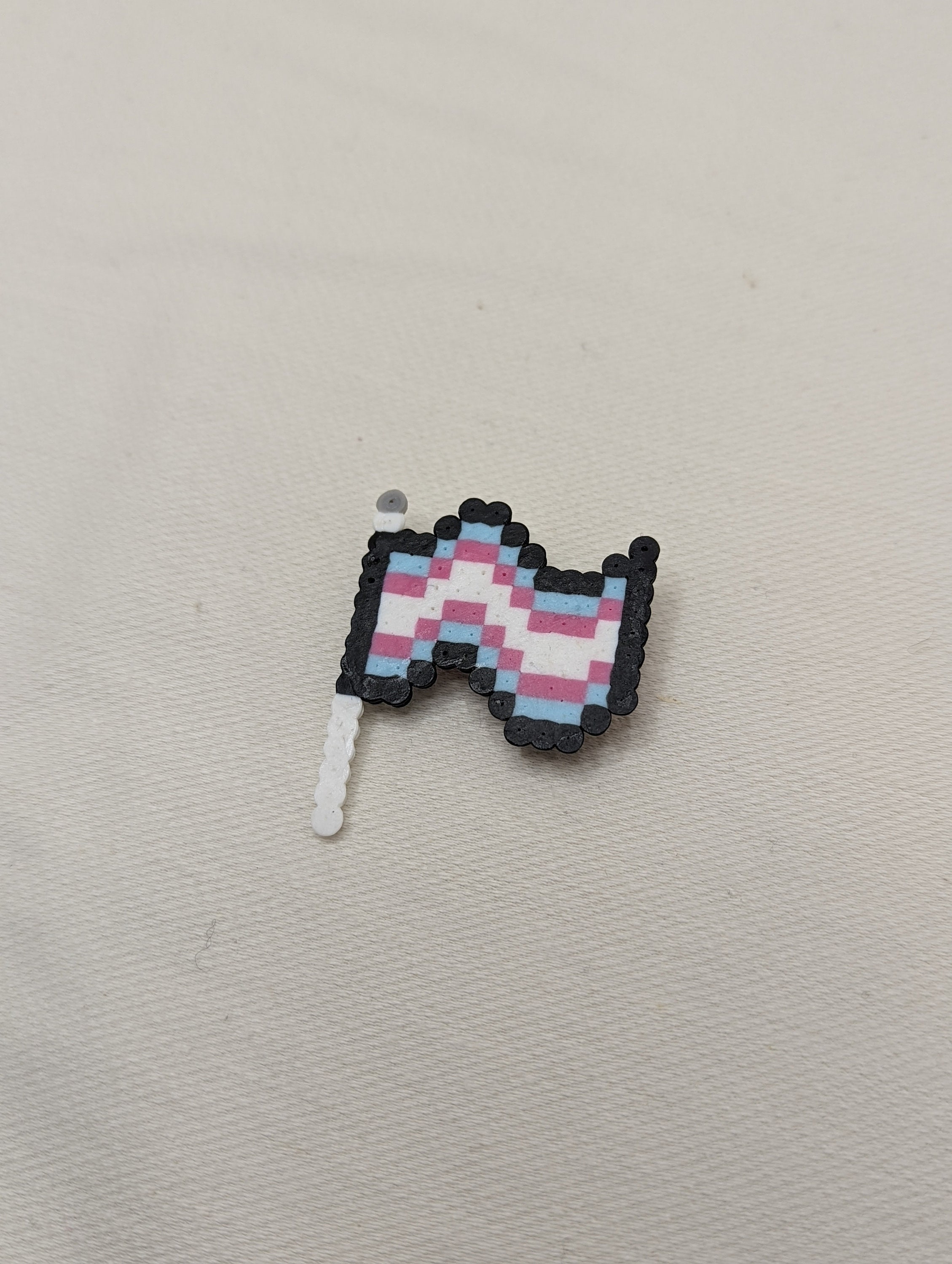 Pin | Mini Fuse Bead Pride Flag - Etsy