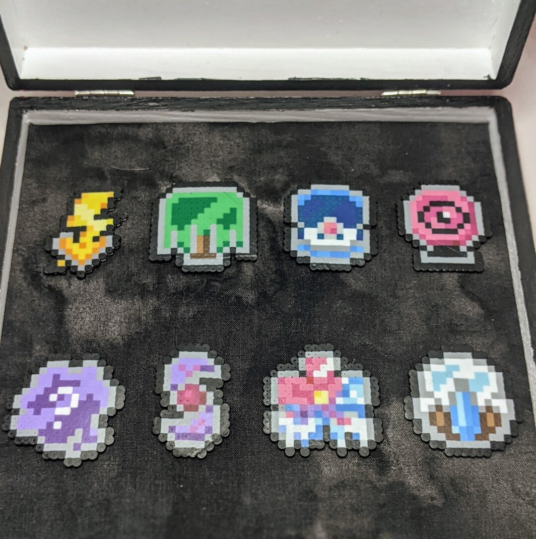 Keychain Mini Fuse Bead Gym Badge Toro League - Etsy