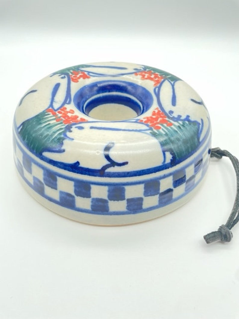 Debbie Dean Pottery the Clay Rabbit Studio Vintage Rabbit Tube Bundt ...