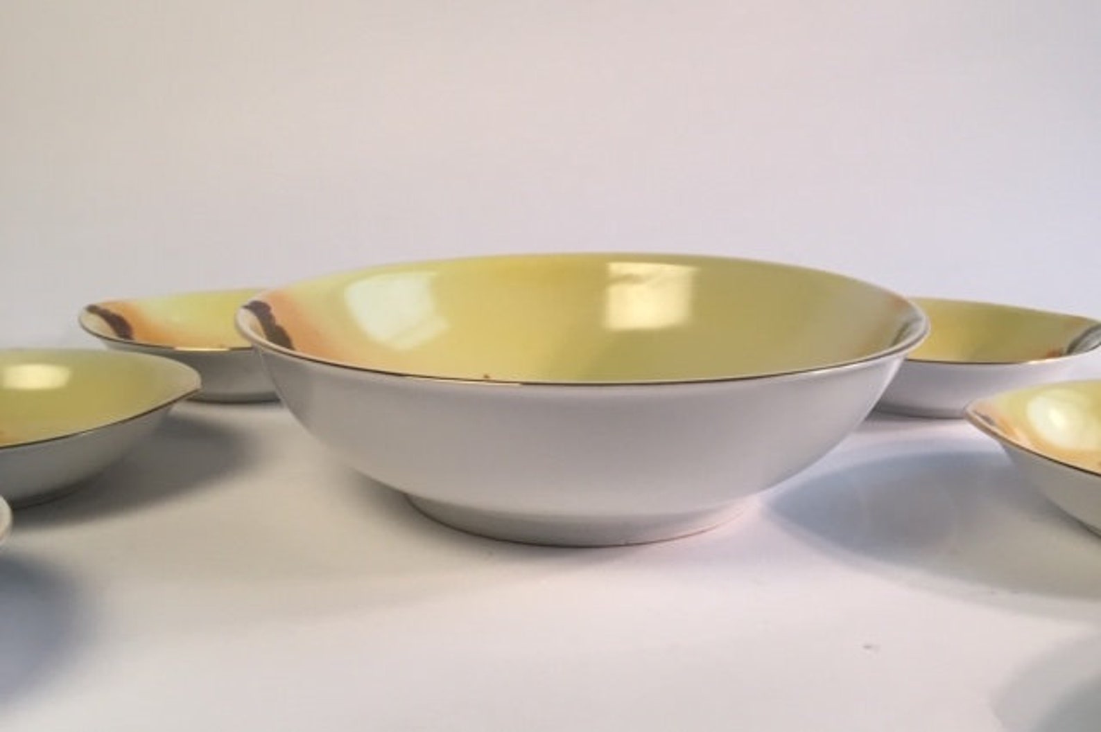 13 Piece Vintage Meito China, Windmill Dessert Set 1950's Japan - Etsy