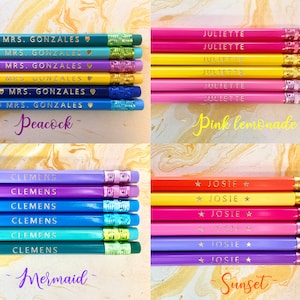 Custom Pencils, Personalized Pencils, Teacher Appreciation, Back to ...