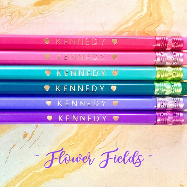 Personalized Pencils - Etsy