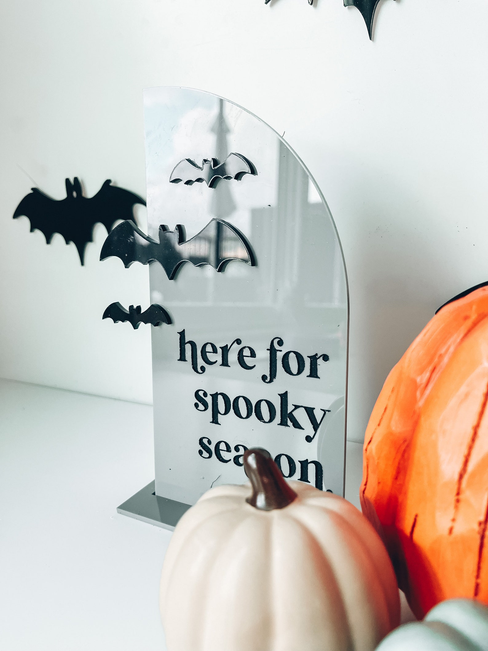 Here for Spooky Season Sign Spooky Season Wall Art Halloween - Etsy