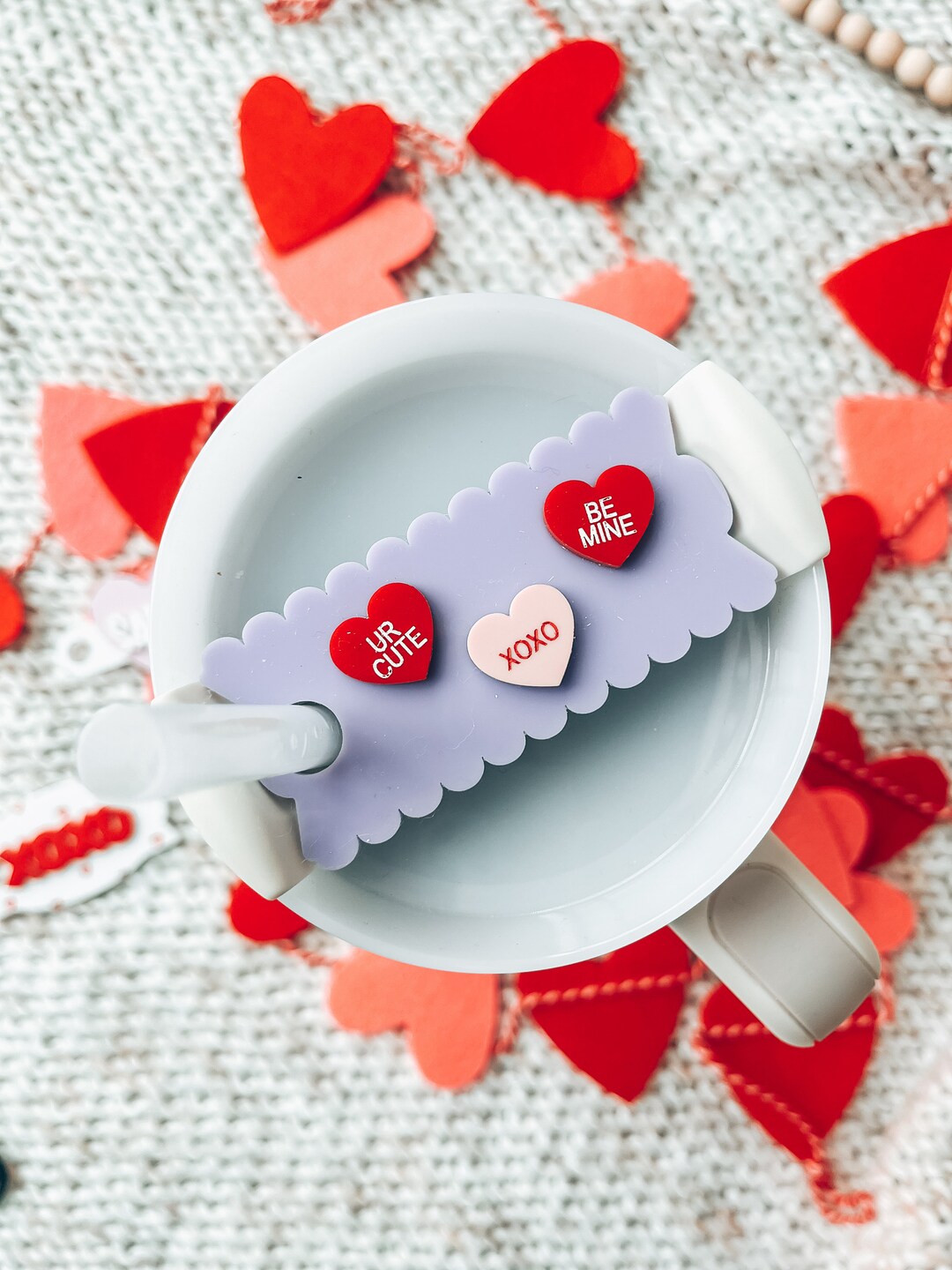 Stanley Cup Topper, 30 Oz or 40 Oz, Valentine's Stanley Cup Topper ...