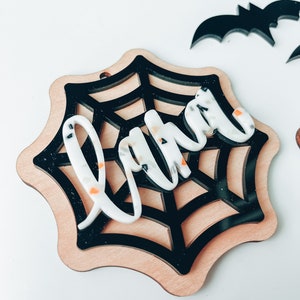 LIMITED EDITION Halloween Tags, Spider Web Tags, Tags for Kids ...