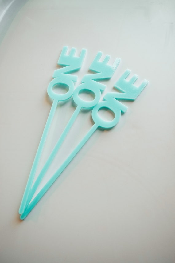 Number Stir Stick Number Drink Stirrer One Drink Stirrer | Etsy