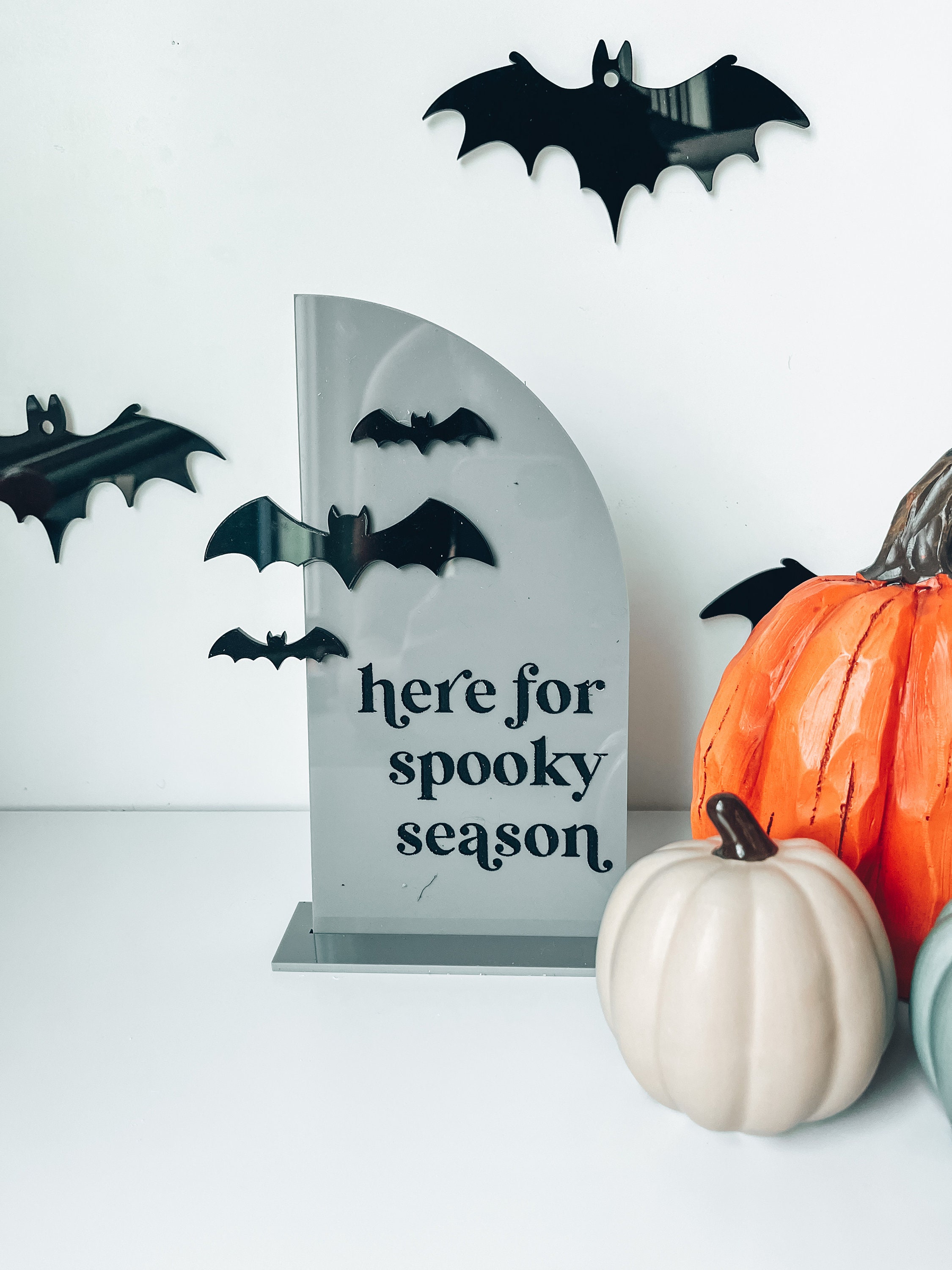 Here for Spooky Season Sign Spooky Season Wall Art Halloween - Etsy