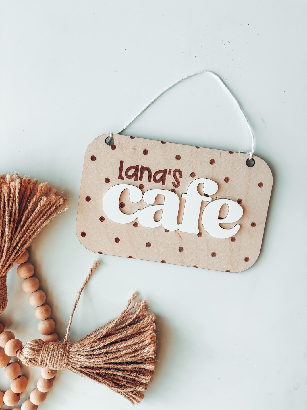 Pretend Play Accessories, Pretend Play Sign, Kid's Playroom Sign, Wood ...