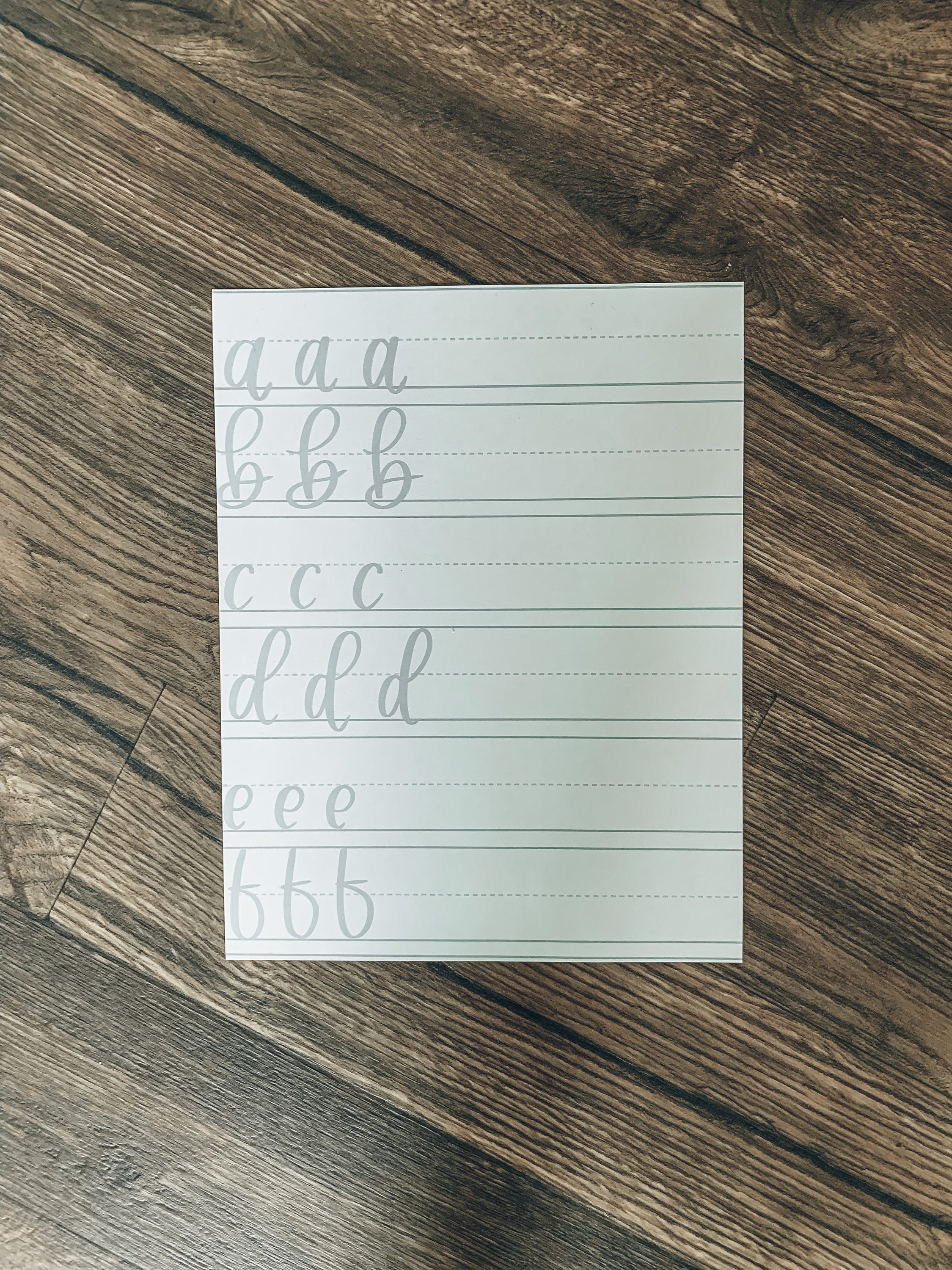 Modern Calligraphy Tracing Sheets, Hand Lettering Tracing Sheet ...