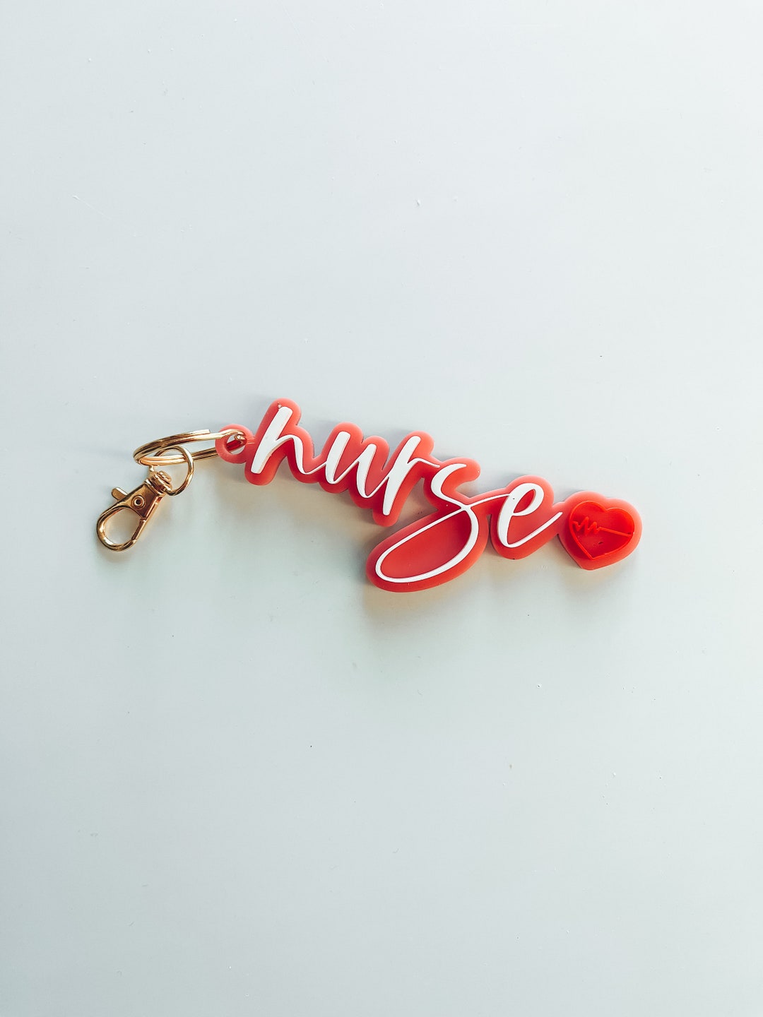 Nurse Keychain, Nurse Appreciation Keychain, Nurses Week Gift, Nurse ...