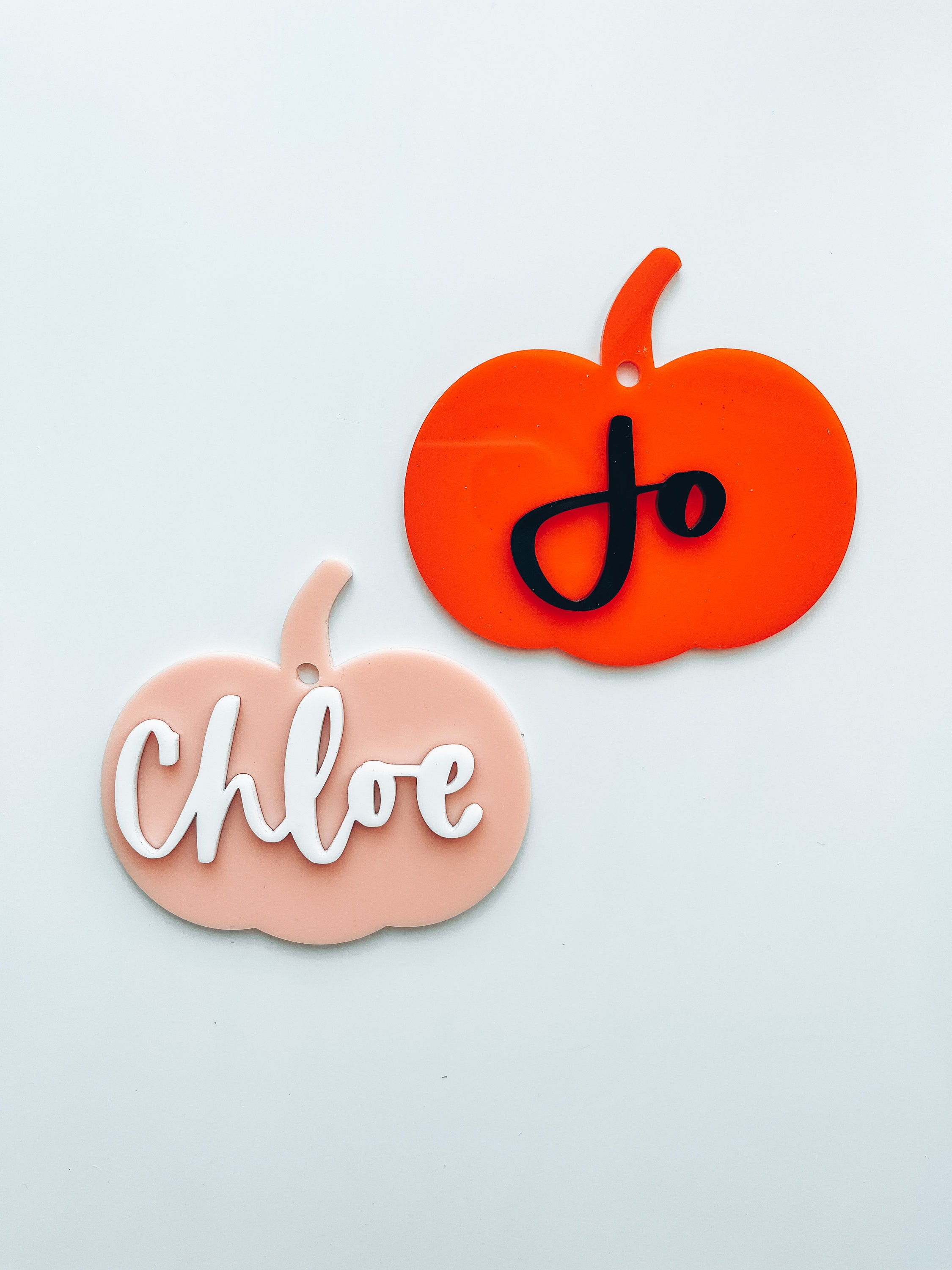 Halloween Tags, Pumpkin Name Tag, Ghost Tag, Bat Tag, Kid's Halloween ...