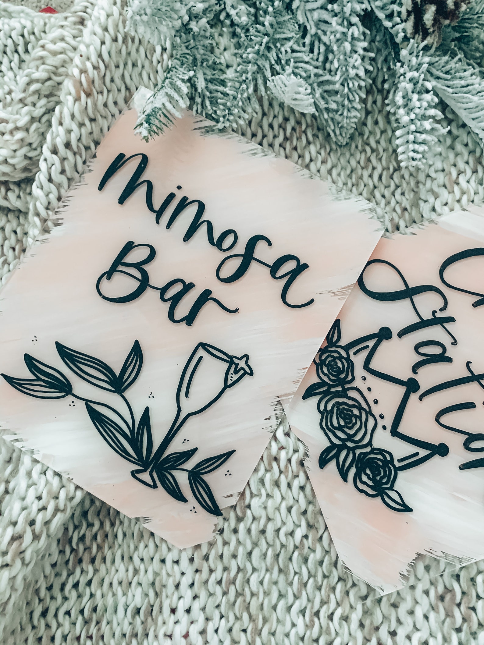 Mimosa Bar Sign Custom Mimosa Bar Sign Acrylic Mimosa Sign - Etsy