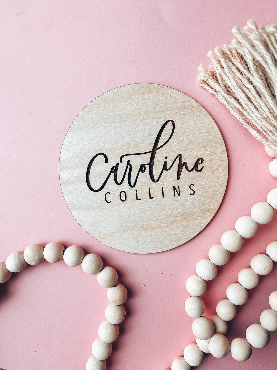 Nursery Baby Sign, Hospital Name Sign, Newborn Name Sign, Wooden Sign ...