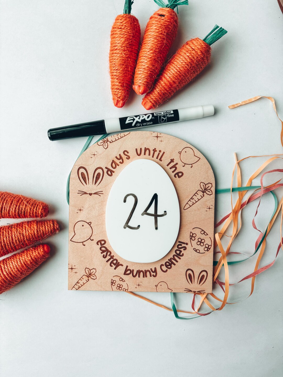 Easter Countdown, Days Until the Easter Bunny, Countdown to Easter, Dry ...