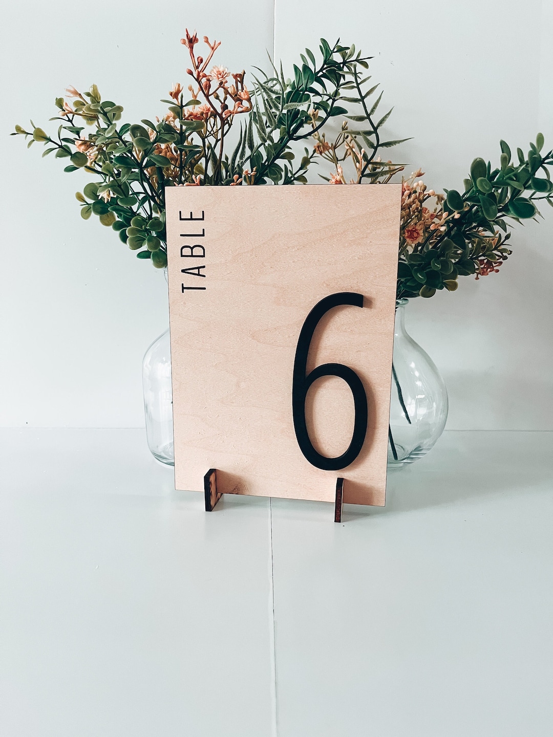 Wedding Table Numbers, Wood Table Numbers, Table Setting, Wedding ...