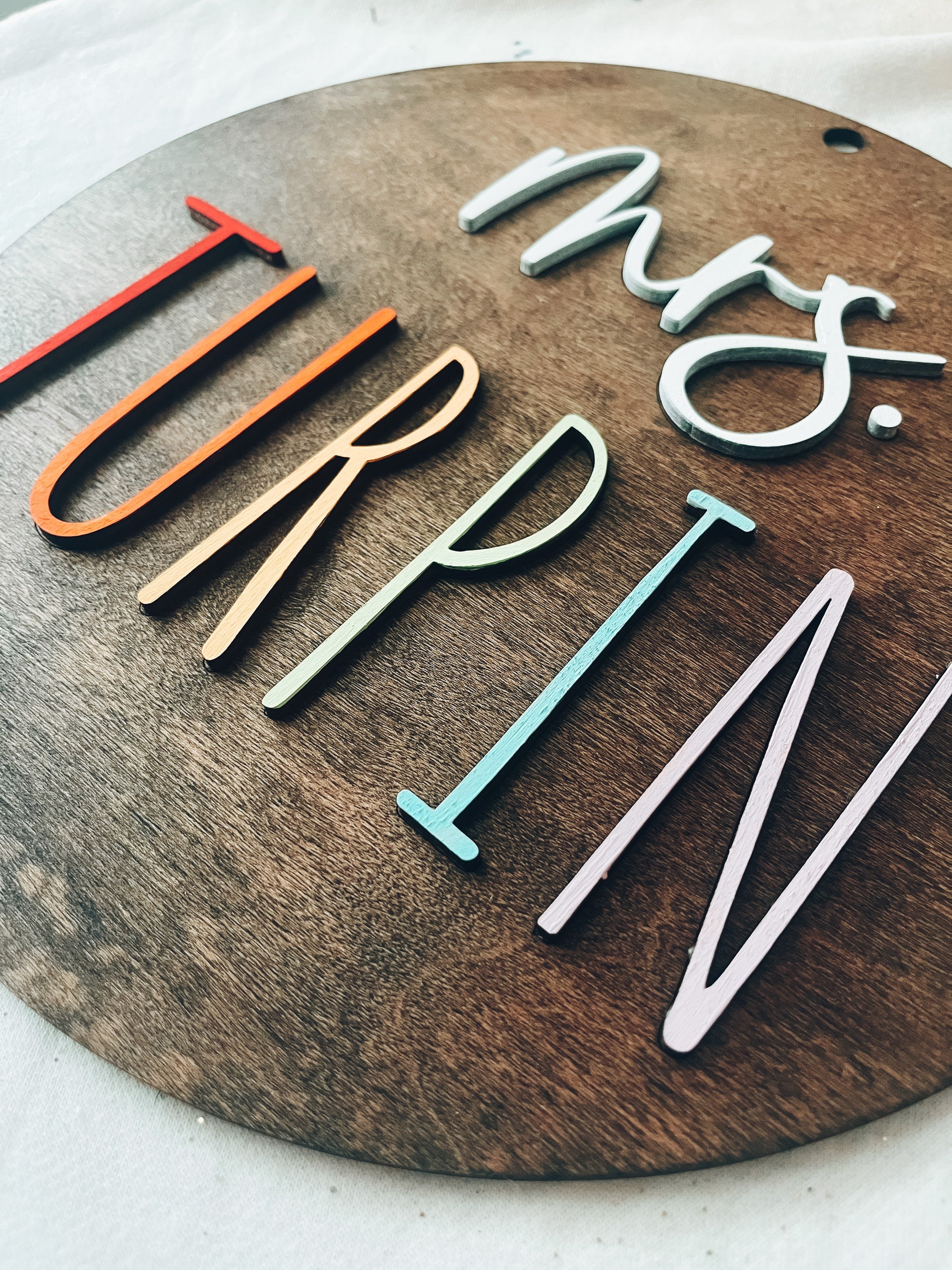 Custom Teacher Name Sign Classroom Teacher Gift Teacher Door - Etsy