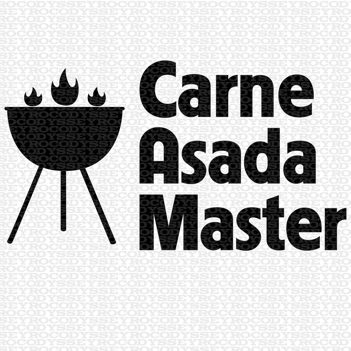 Carne Asada Master SVG File Barbecue Gifts DIY DXF Print - Etsy