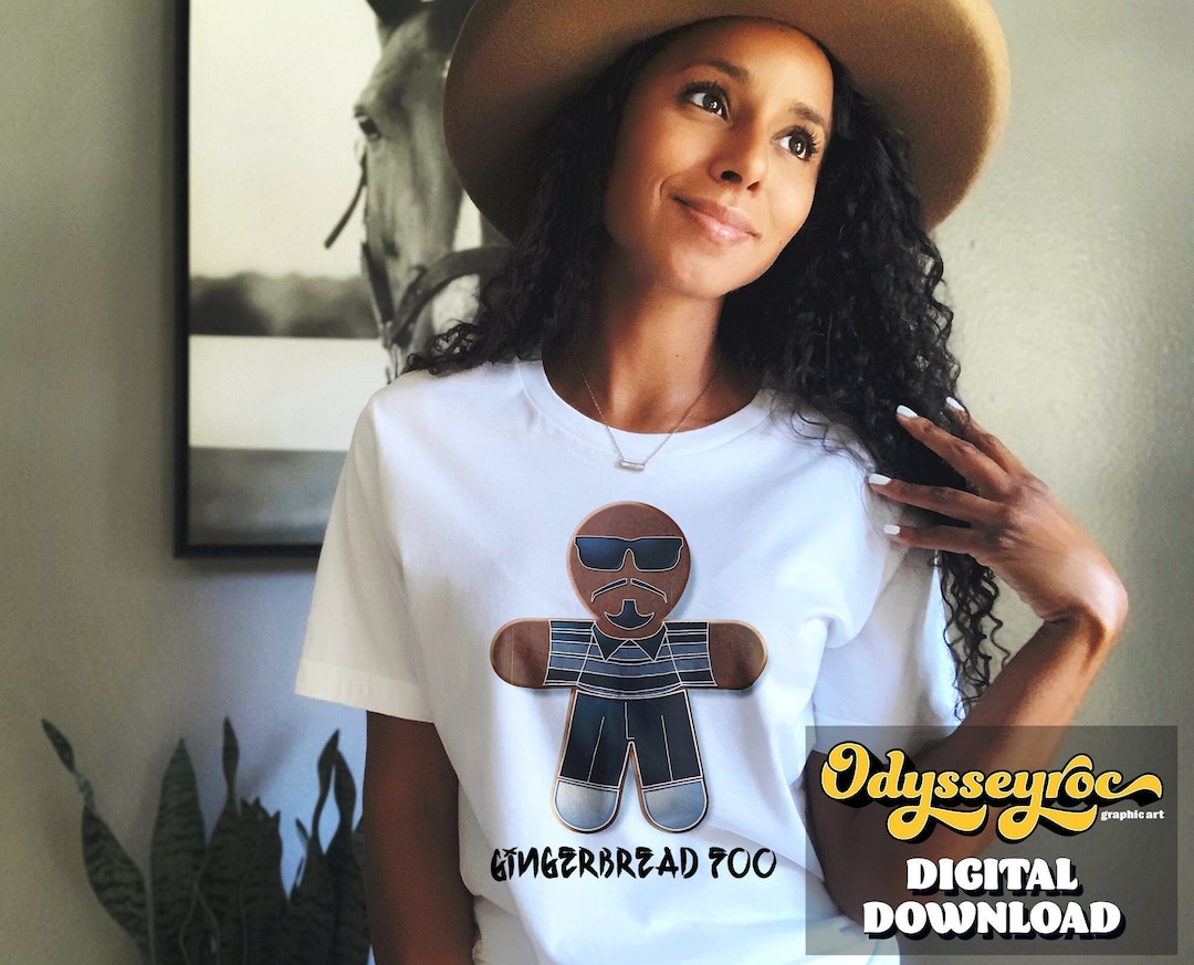 Gingerbread Foo, Funny Gingerbread Man PNG File, Mexican Christmas ...