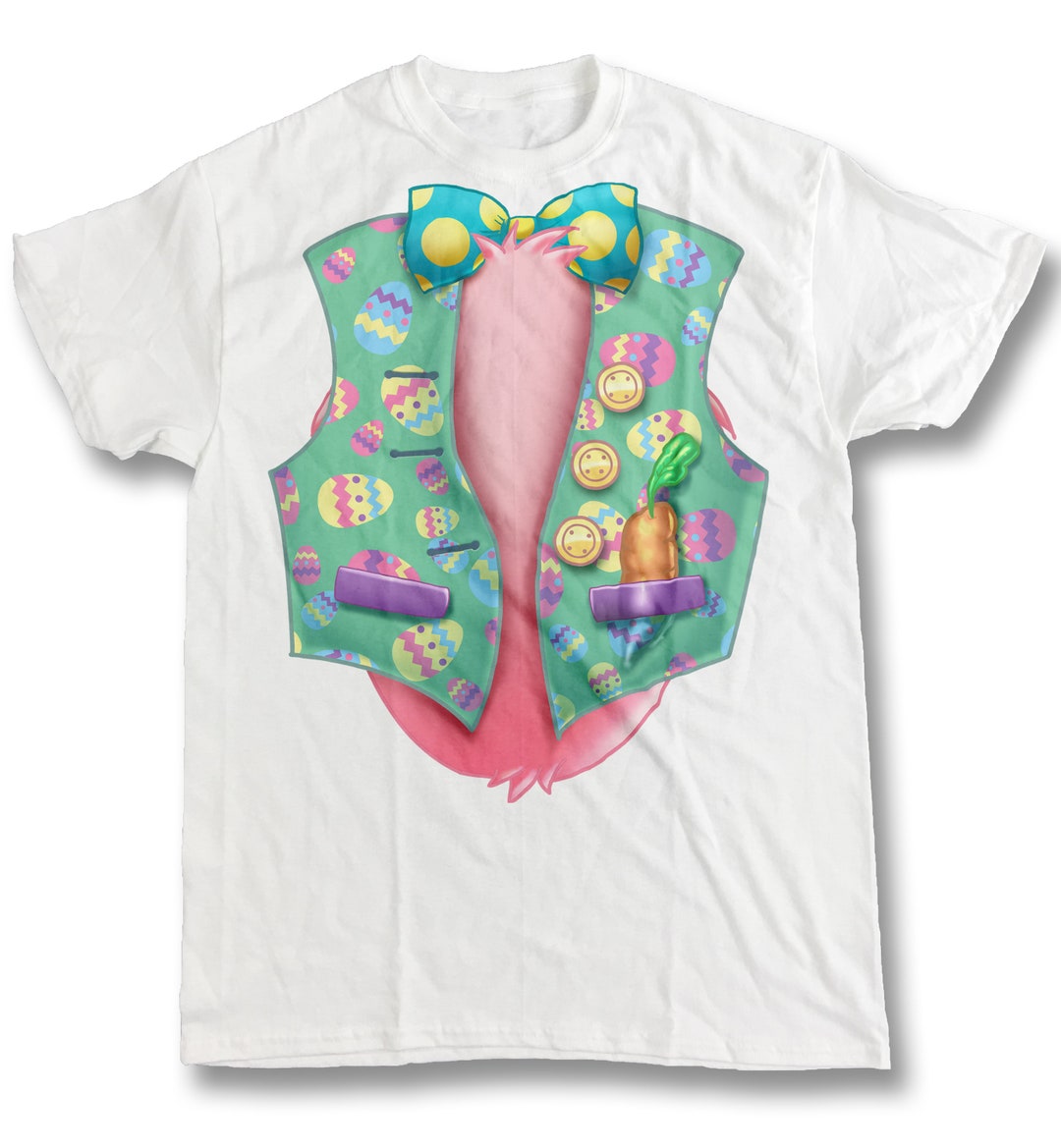 Downloadable Dye Sublimation T-shirt Art, Easter Bunny Vest ...