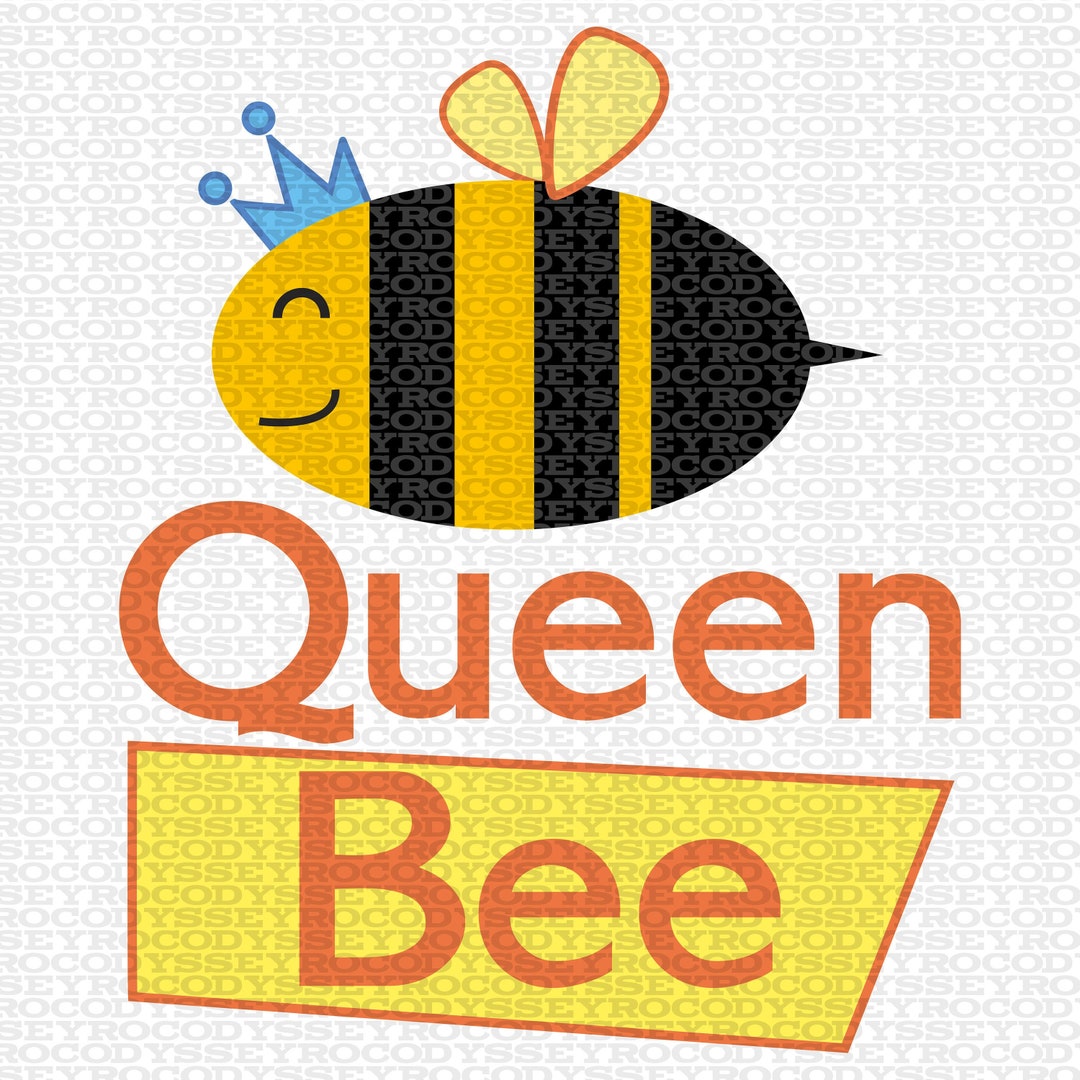 Queen Bee SVG File for Vinyl Cutters. Personalize This With Any Name ...