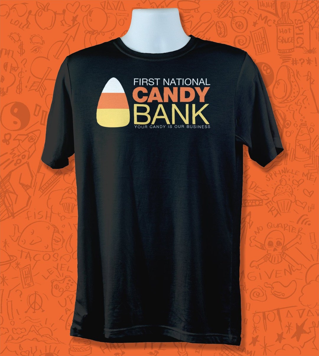Halloween SVG File, First National Candy Bank, for Tote Bag T-shirt ...