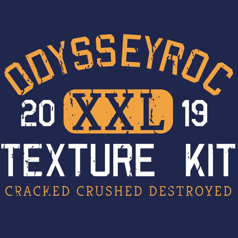 Distressed T-shirt and Art Texture Kit Cracked Crushed | Etsy