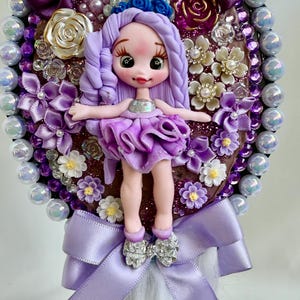 Decoden Hand Crafted Decorated Hand Mirror Princess Mirror Fashion ...
