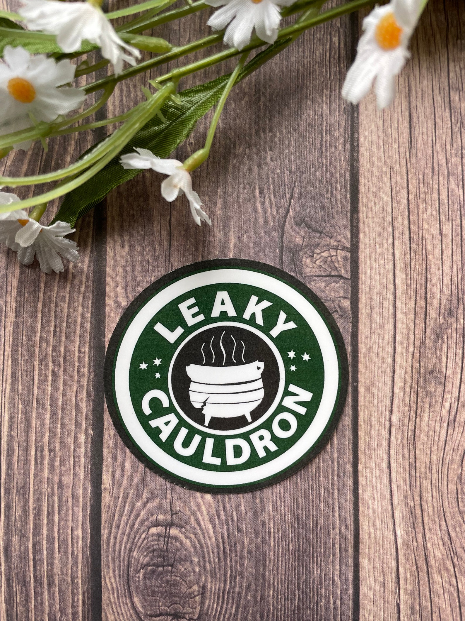 The Leaky Cauldron and Three Broomsticks Waterproof Sticker - Etsy