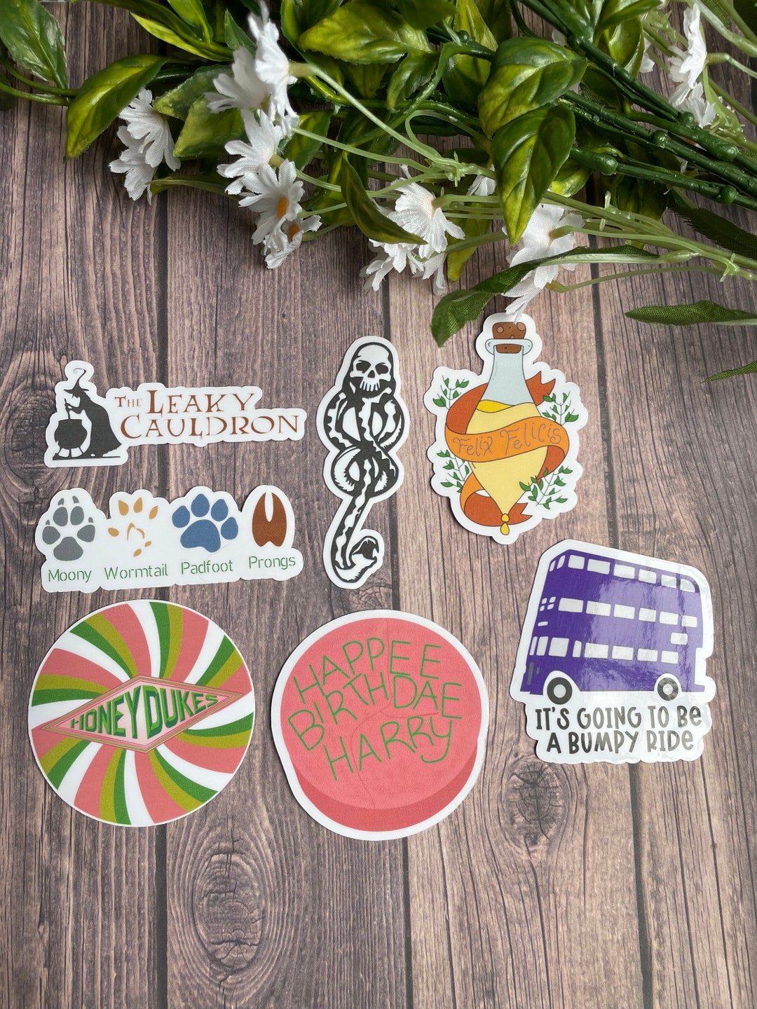 Harry Potter Themed Stickers/magnet the Leaky Cauldron - Etsy