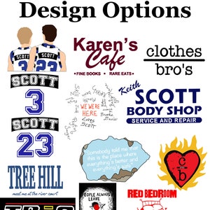One Tree Hill Mugs Karens Cafe, Keith Scott, Tric, Clothes Over Bros ...