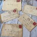 Ephemera Bundle Antique and Vintage Ledger, Envelopes, Postcards ...